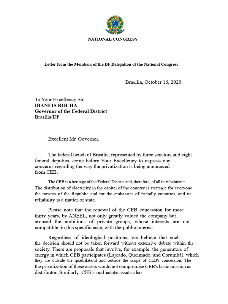 Letter from the Bench to the Governor About CEB (1) | PDF | Government