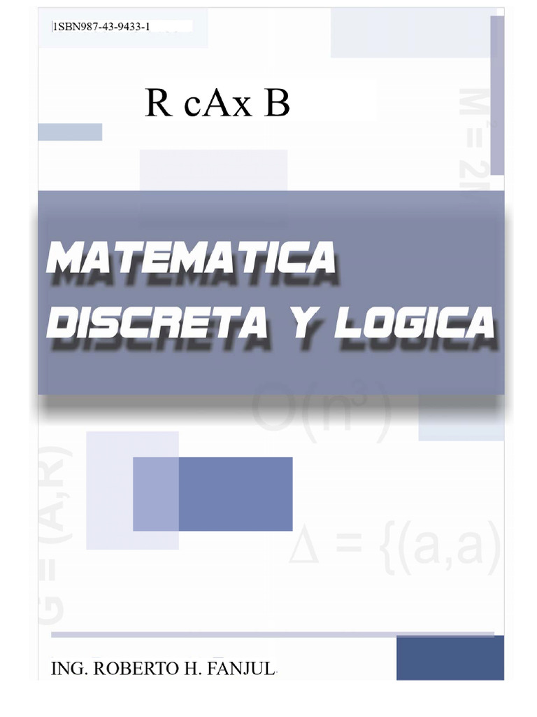 Discrete mathematics and logic | PDF | Logic | First Order Logic