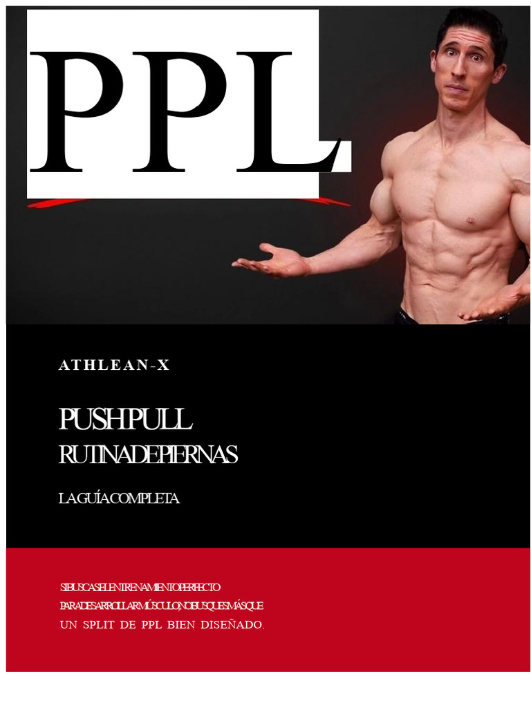 Guía Completa de Rutina PPL | PDF | Entrenamiento con pesas