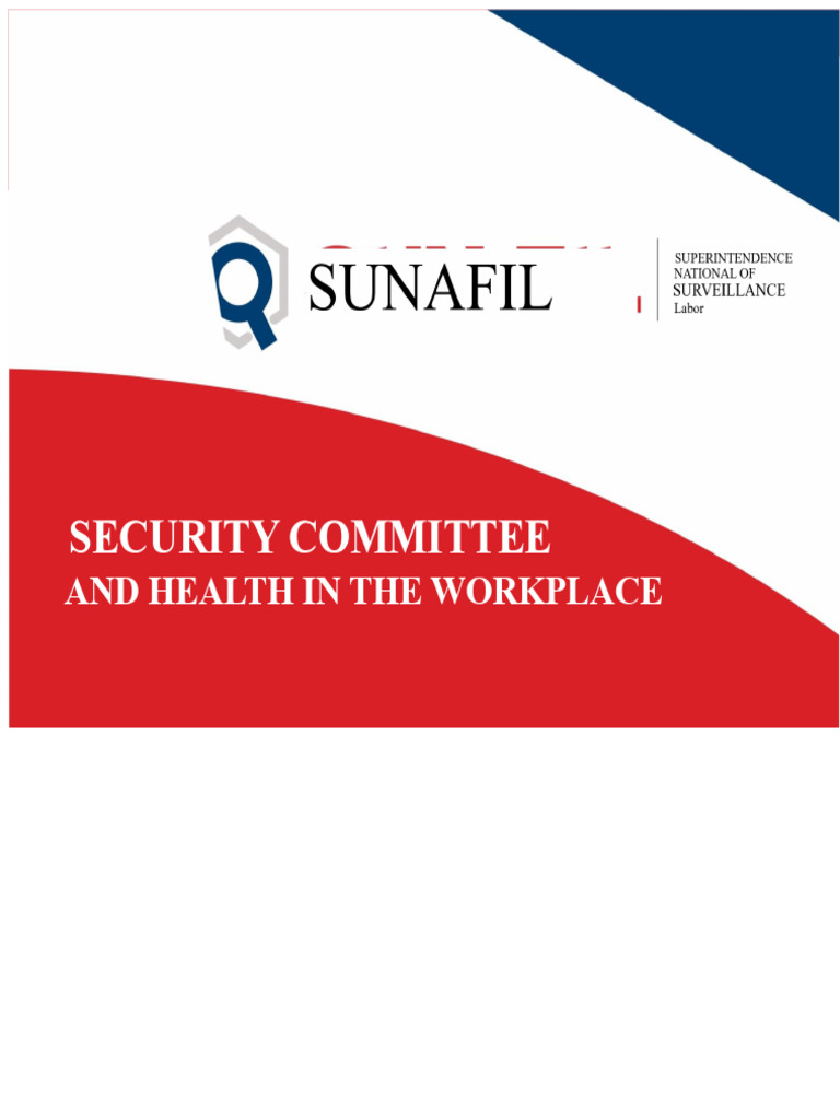 Occupational Health Committee Guide | PDF | Occupational Safety And ...