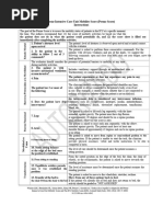 ICU Mobility Scale Overview | PDF | Medicine | Diseases And Disorders