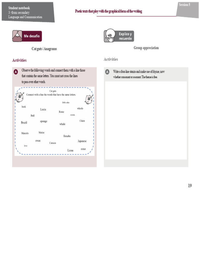 Calligrams, Anagrams, Palindromes, and Poems | PDF | Poetry | Rhyme