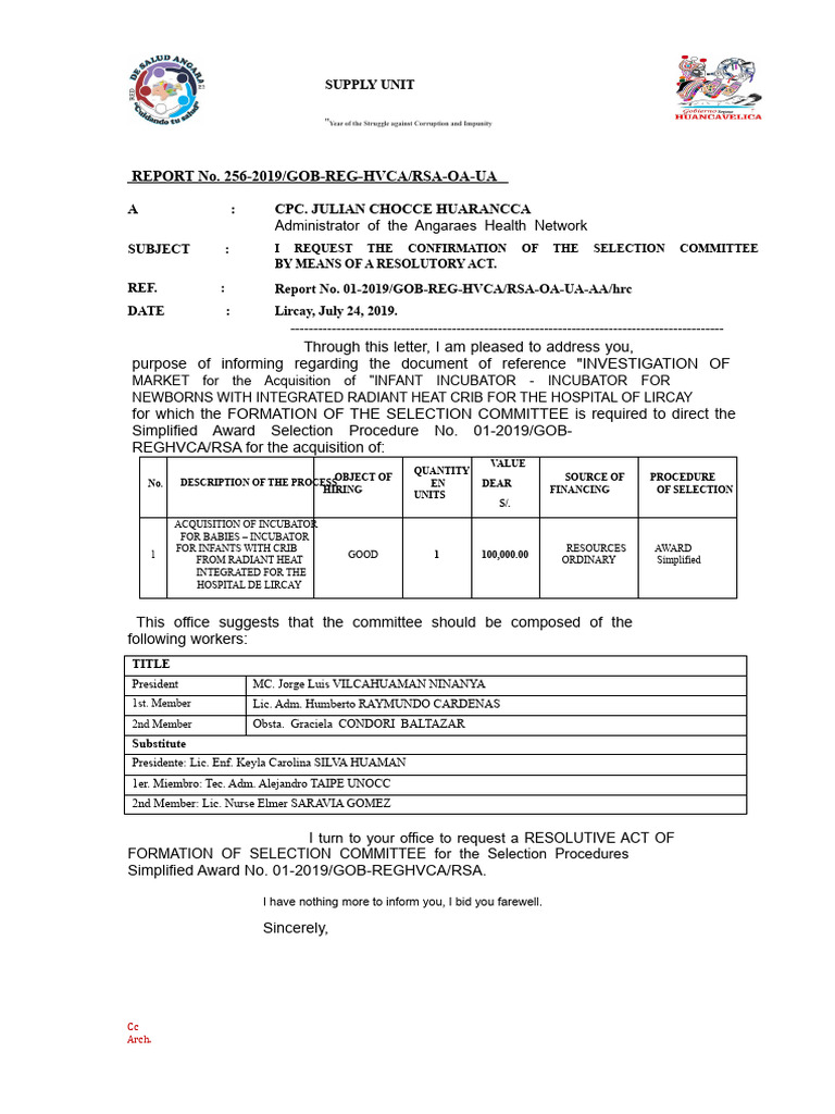 256 REQUEST SELECTION COMMITTEE | PDF | Infancy | Neonatology