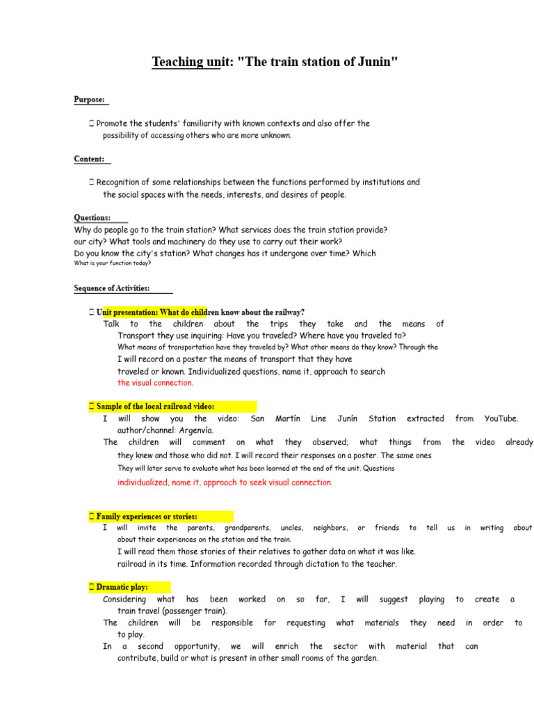 Exploring Junin's Train Station Functions | PDF | Train