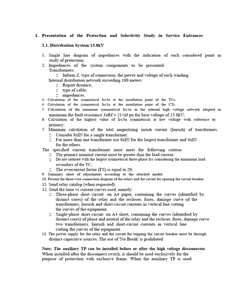 Presentation of the Study on Protection and Selectivity of COPEL | PDF ...