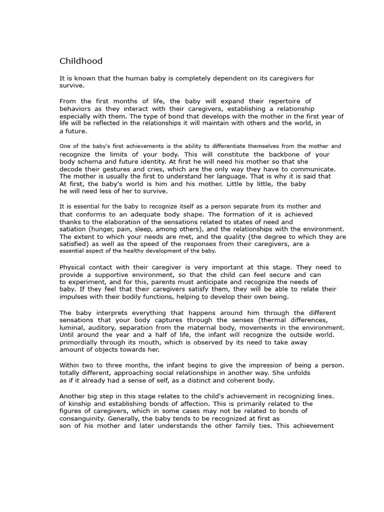 Engine Changes in the Different Life Cycles | PDF | Adolescence | Infants