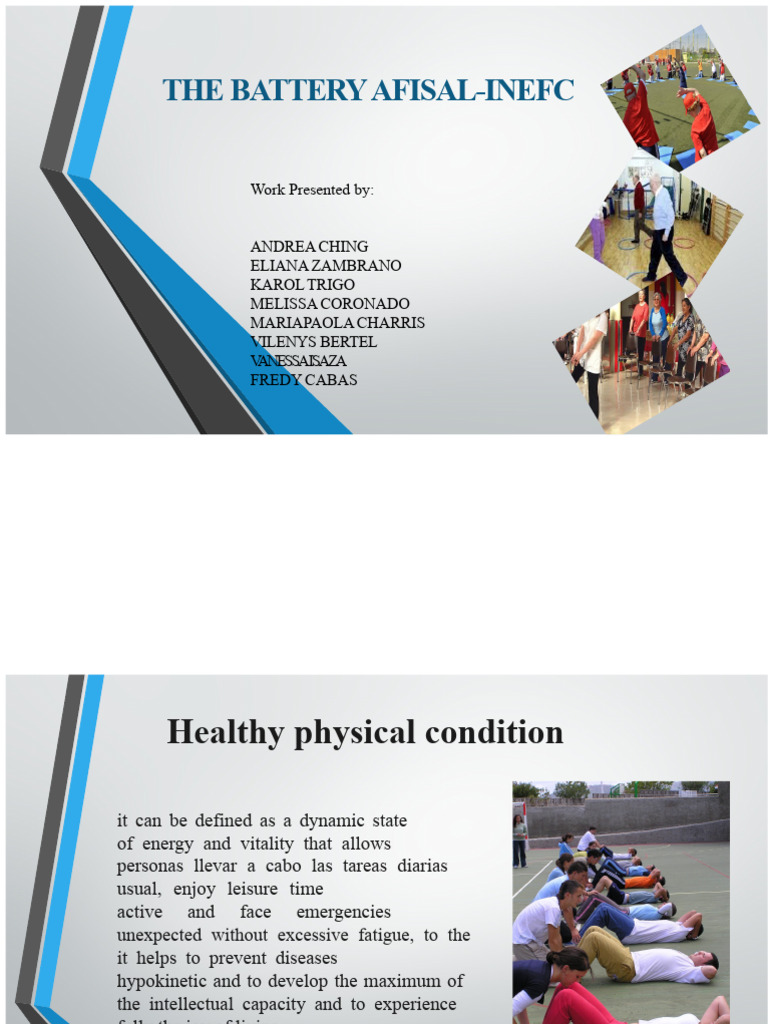 Exhibition The Battery Afisal-Inefc | PDF | Medical Specialties