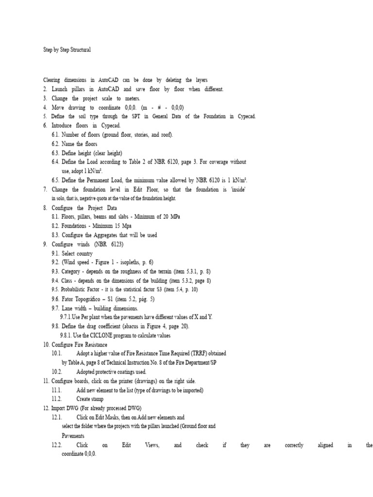 AutoCAD Structural Design Guide | PDF | Stairs | Column