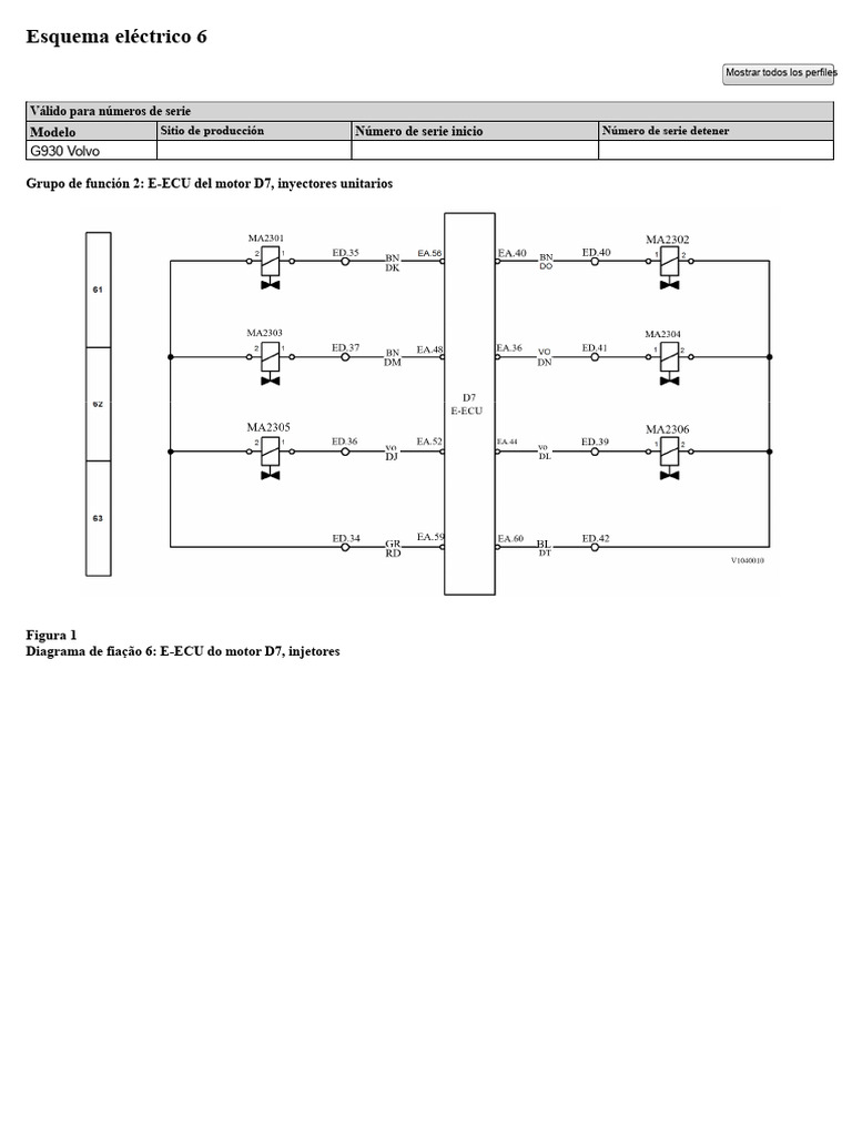 Esquema eléctrico 6 | PDF