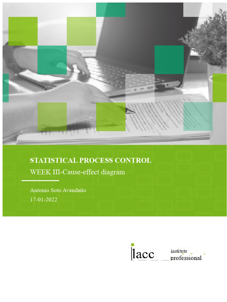 Task Week 3 Statistical Process Control | PDF