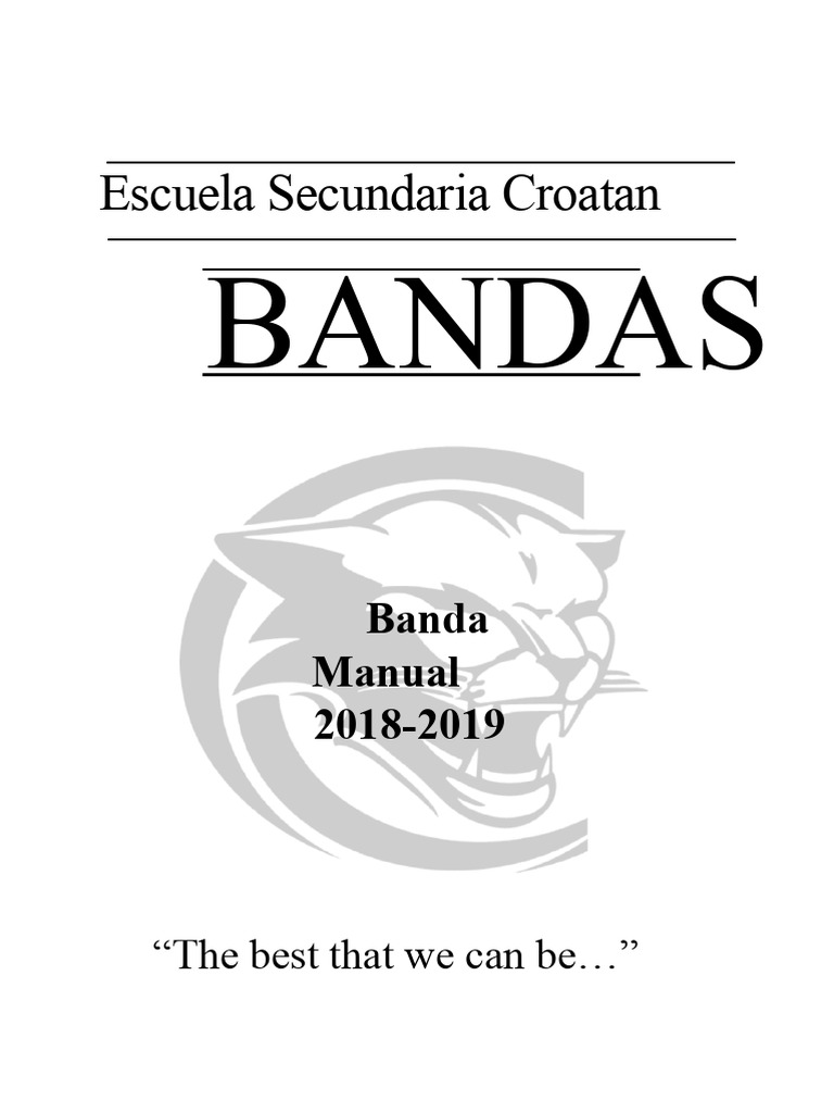 manual de la banda croatan | PDF