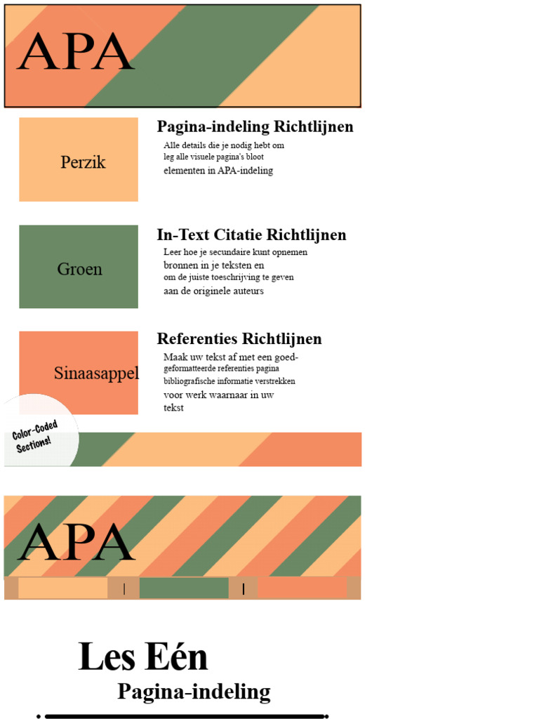 APA Stijl Gids Voor Studenten | PDF