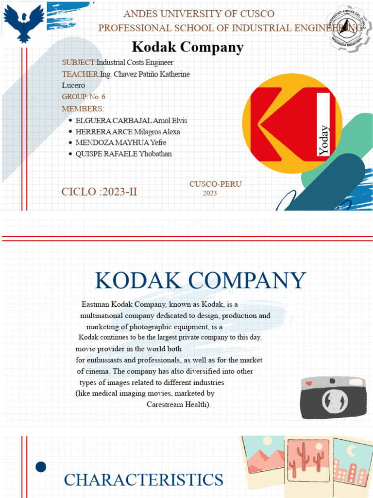 Financial Statements of Kodak | PDF | Fujifilm | Dividend