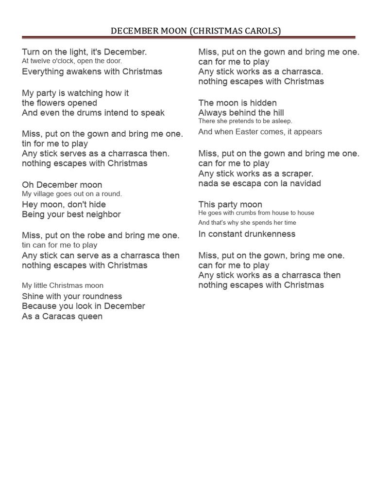 PARTIES AND CHRISTMAS BONUS No. 1 | PDF