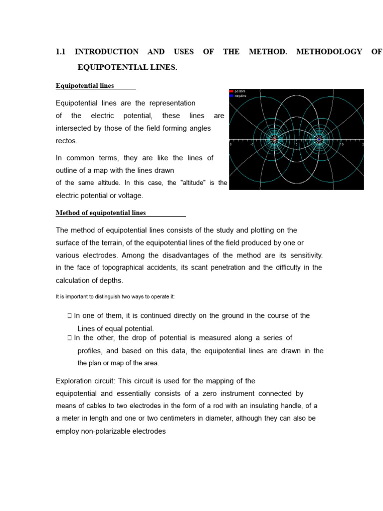 Development Unit 1 Electric Methods | PDF | Electric Current ...