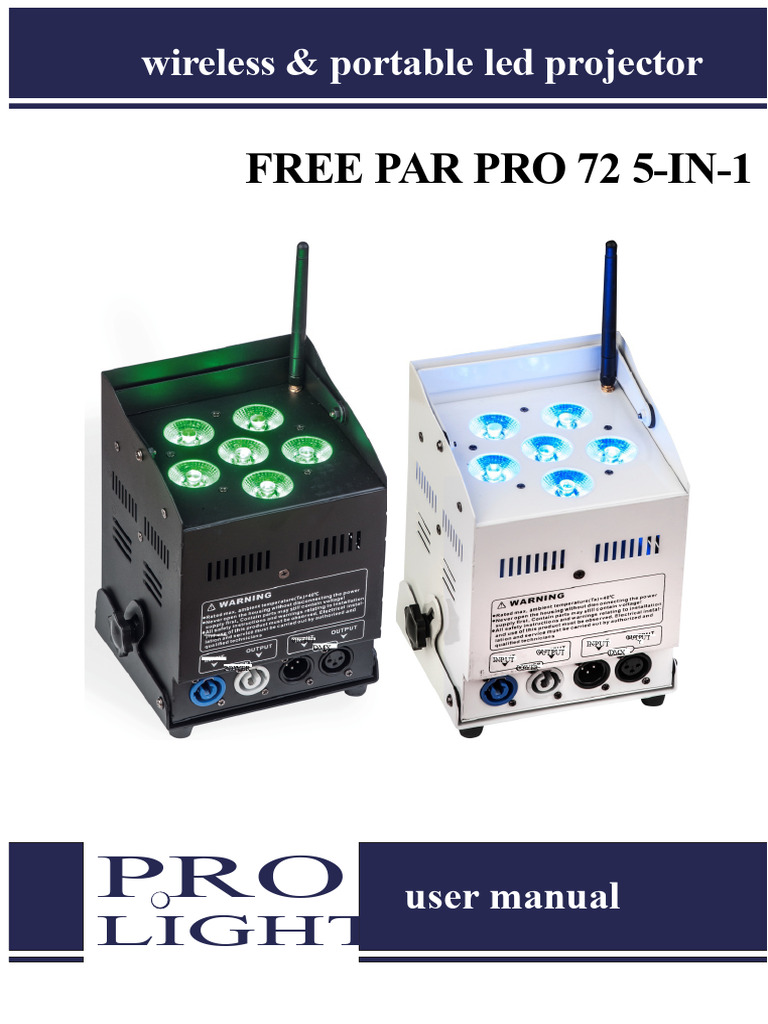 FREE PAR PRO 72 - User Manual | PDF | Ac Power Plugs And Sockets ...