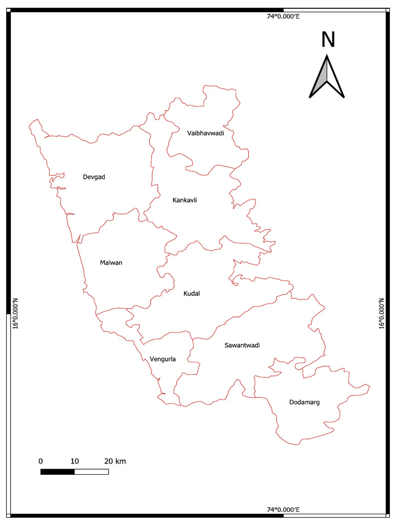 Sindhudurg Map | PDF