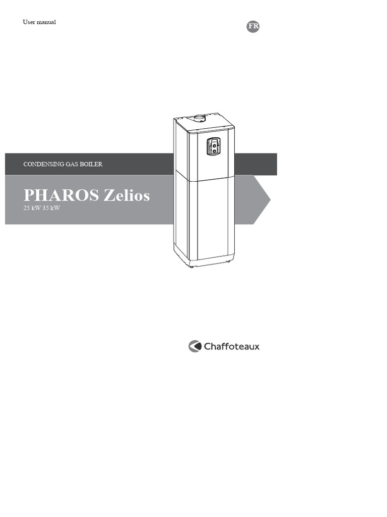 CX PHAROS Zelios Usage Notice | PDF | Water Heating | Menu (Computing)