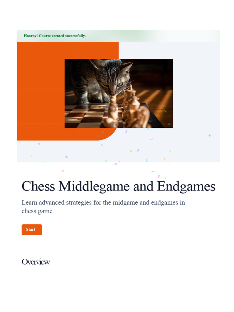 Master Chess Middlegame & Endgames Strategies | PDF | Chess Strategy ...