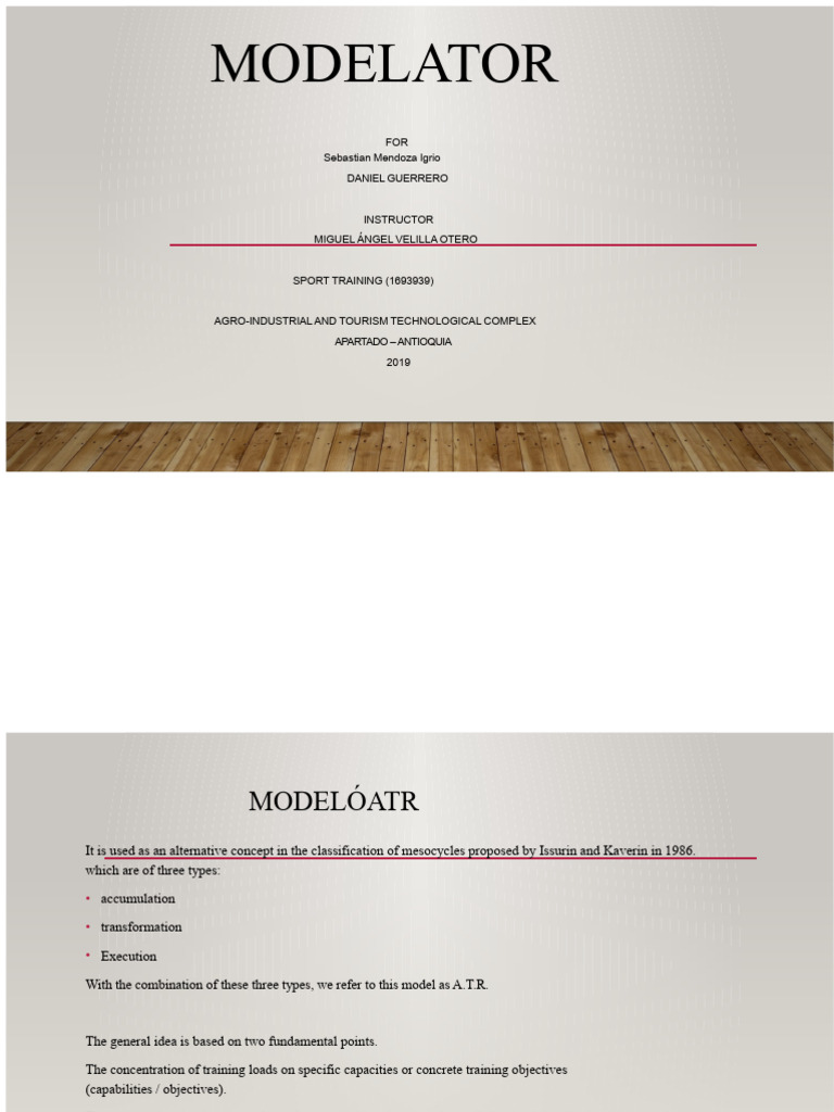 ATR MODEL | PDF