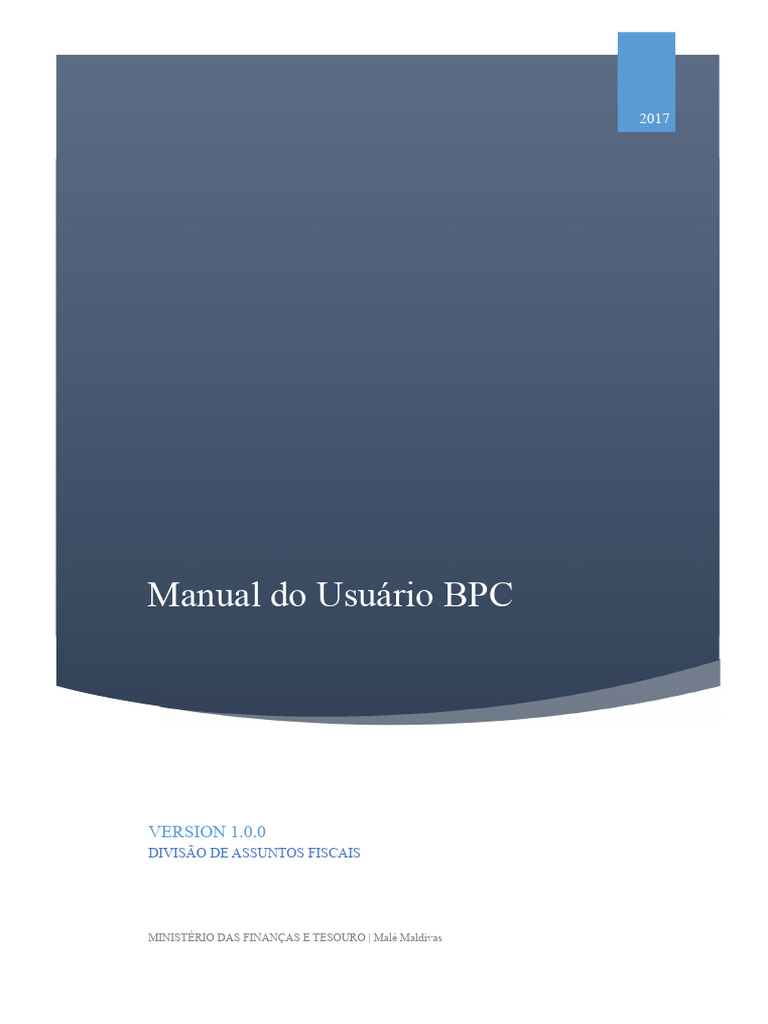 Manual do Usuário SAP BPC | PDF | Empréstimos | Economia