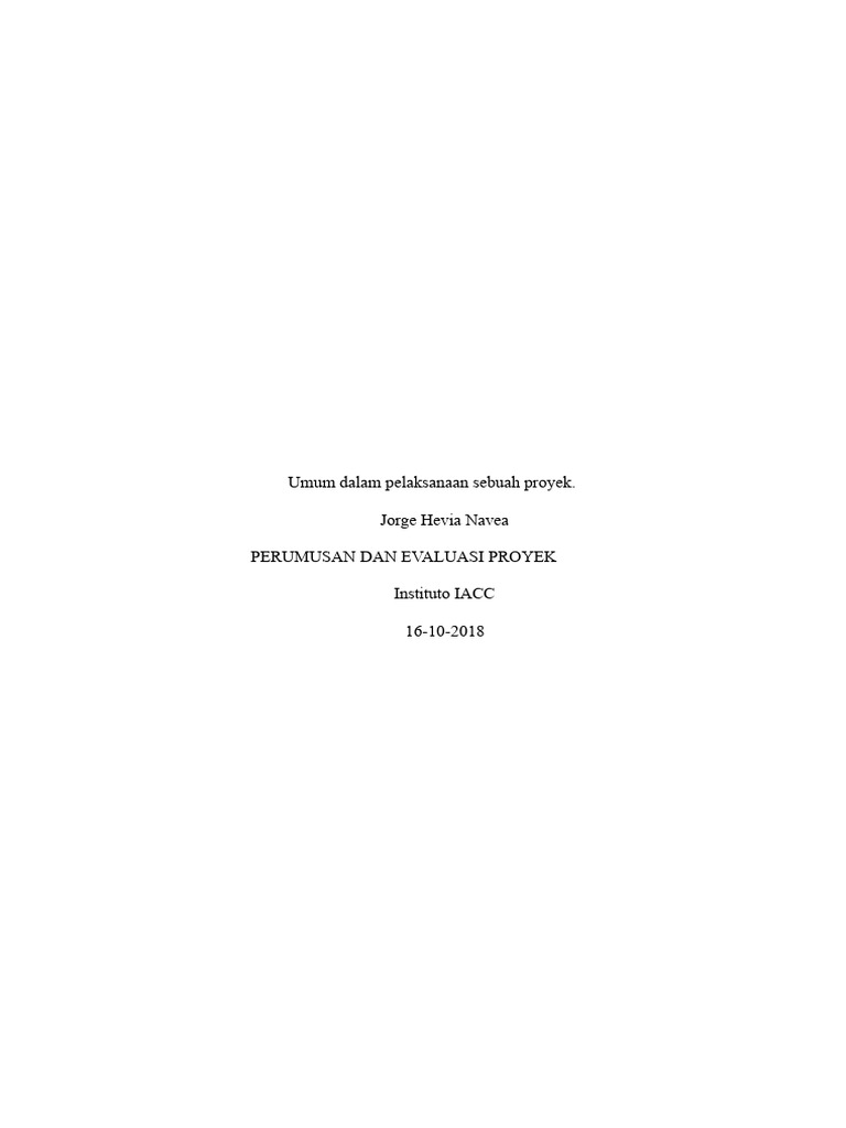 Manajemen Proyek Teknik Pesawat dan Real Estat | PDF