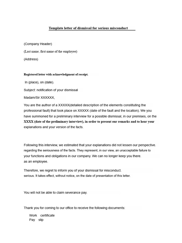 Dismissal | PDF
