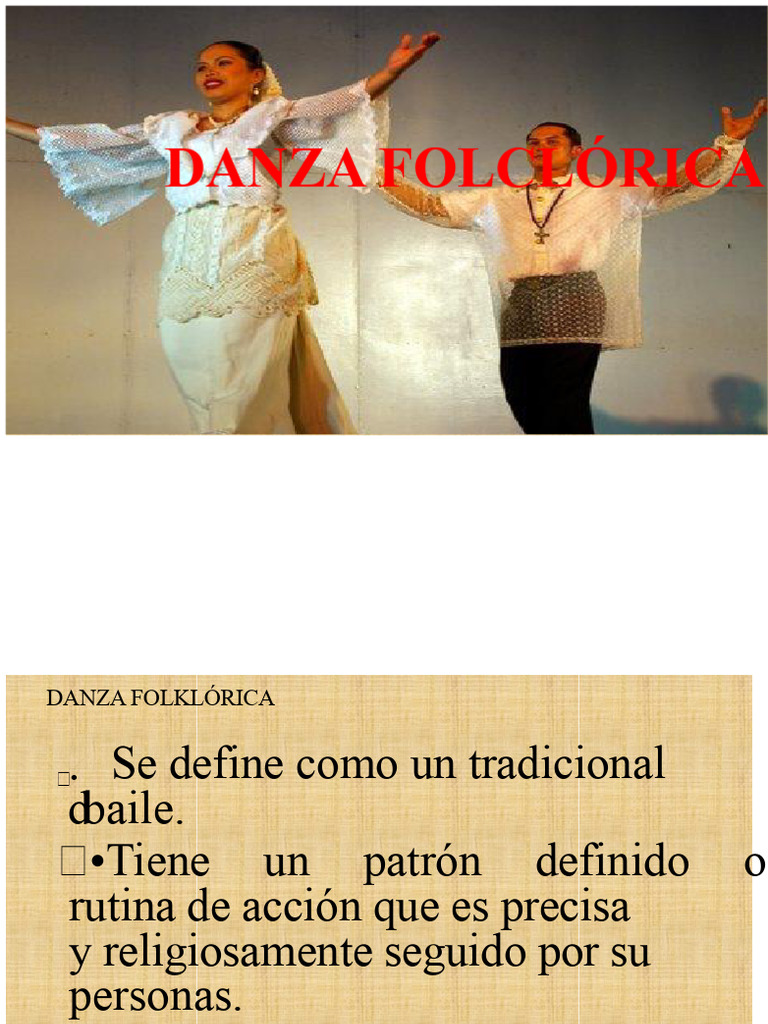 3 Danza Folklórica Pdf Bailes Folklore