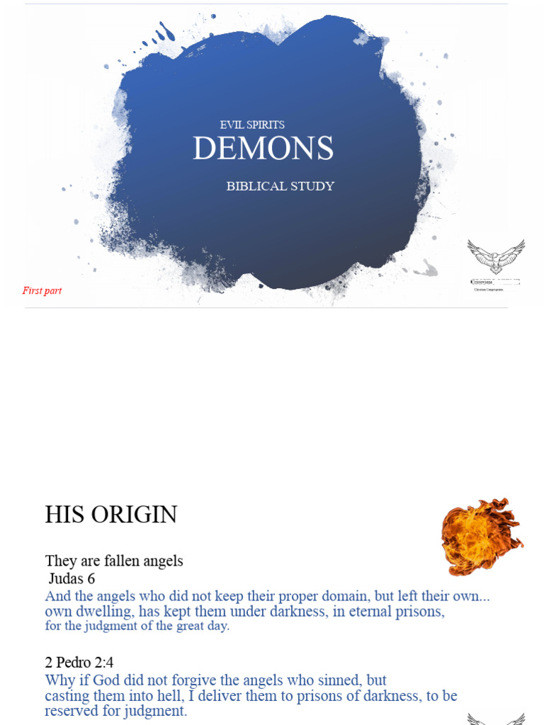 EVIL SPIRITS PART 1 AND 2 | PDF | Demons | Angel