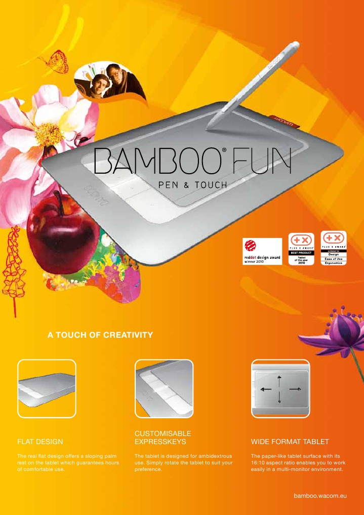 Bamboo Fun Pen Touch English | PDF | Tablet Computer | Media Technology