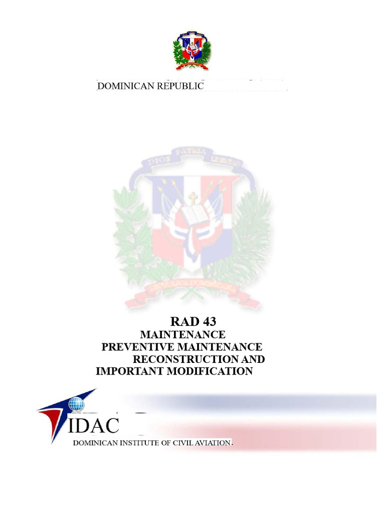 RAD-43_Maintenance__Preventive_Maintenance__Reconstruction_and ...