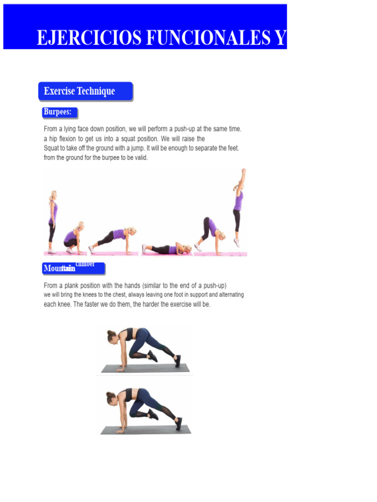 Functional Exercises With Routines | PDF | Anatomical Terms Of Motion ...