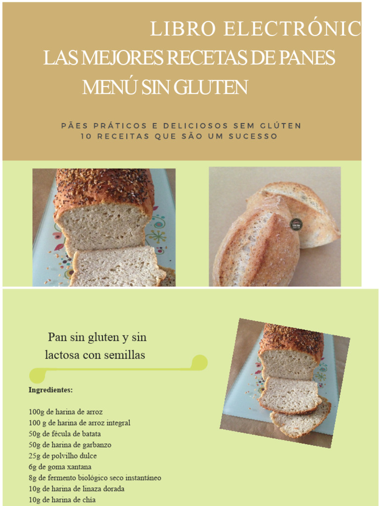 E-Book Panes Sin Gluten 3 | PDF | Panes | Sopa