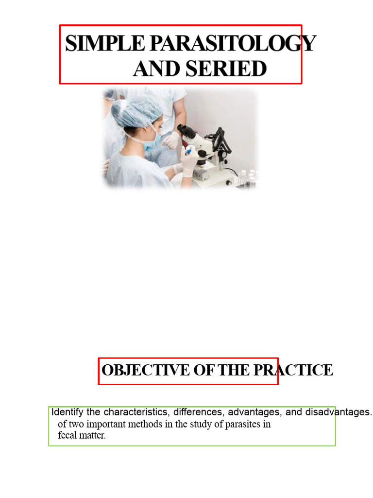 Fecal Sample Parasitology Methods | PDF | Parasitology | Infection