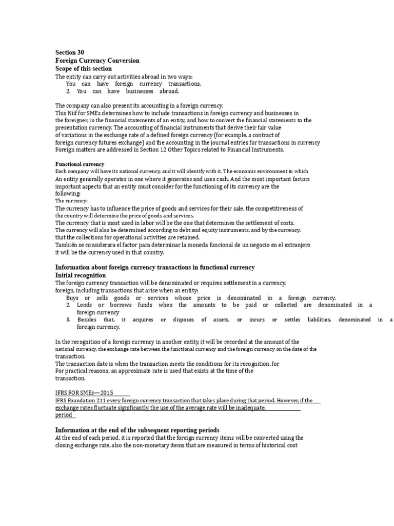 Foreign Currency Conversion Guidelines | PDF | Historical Cost | Currency