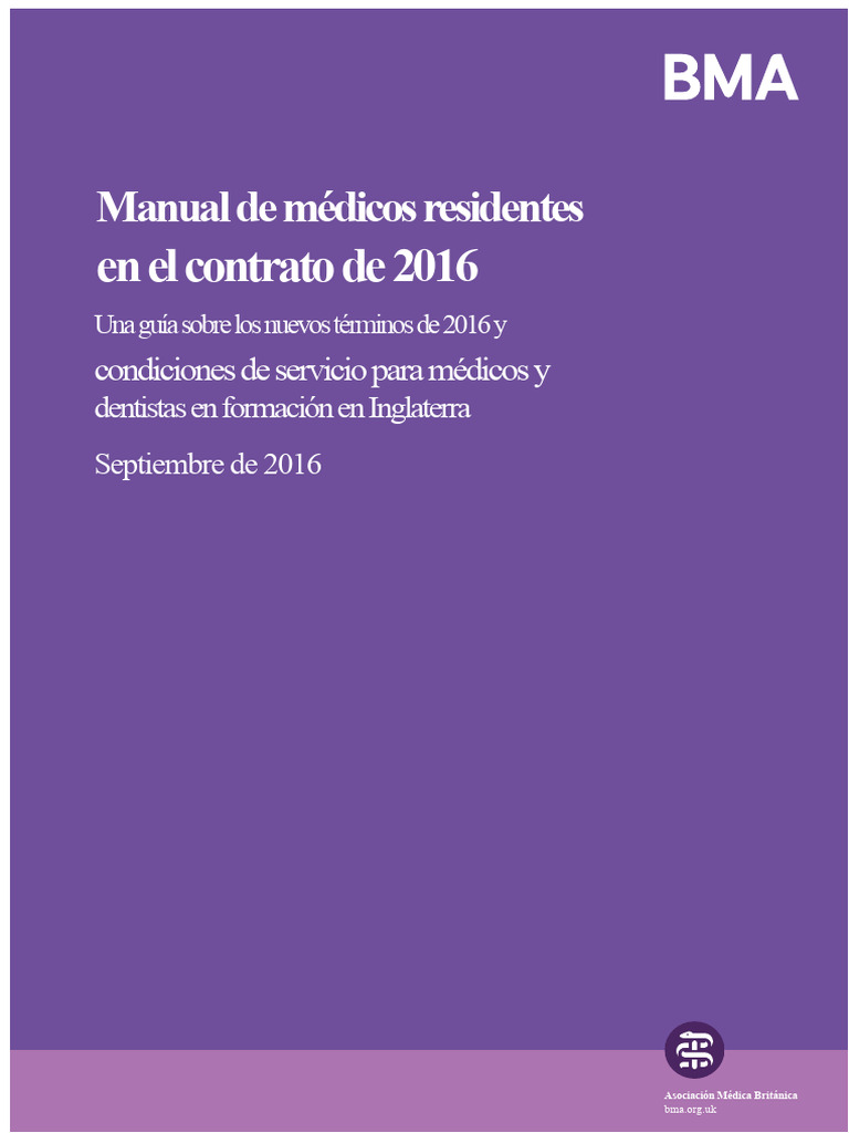 Guía del contrato de médicos residentes 2016 | PDF | Salario ...