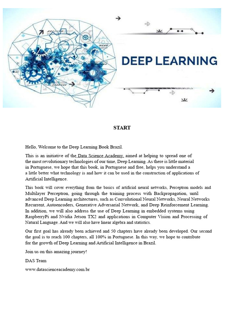 Deep Learning Book in Portuguese | PDF | Deep Learning | Visual Cortex