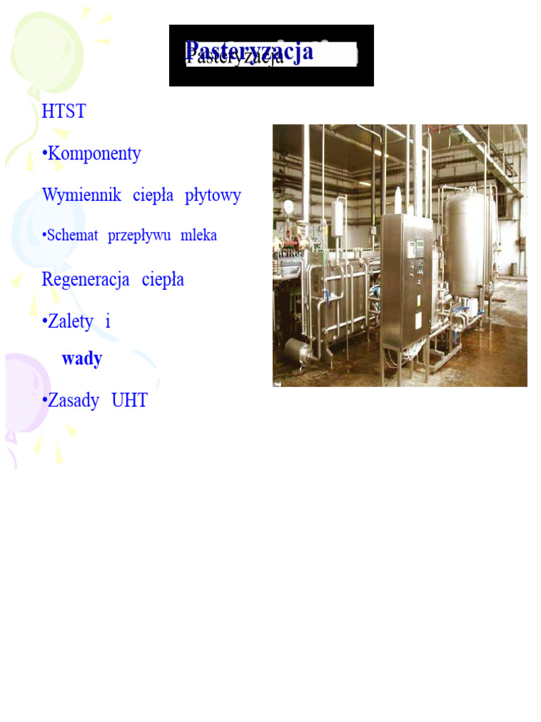 Pasteryzacja HTST | PDF