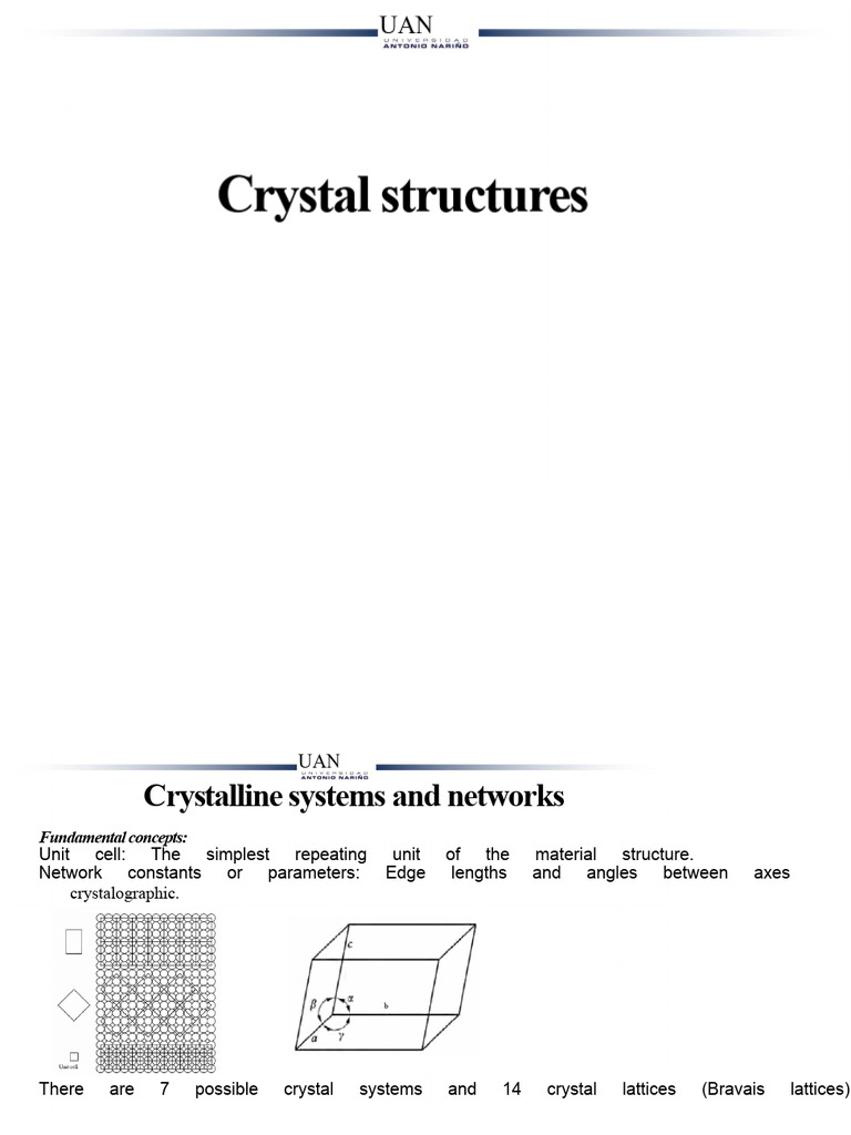 Crystal structures.pdf | PDF