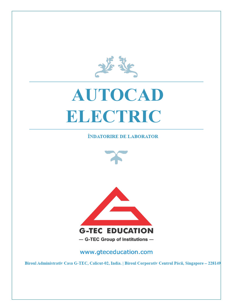 AutoCAD Electrical Laboratory Programs | PDF