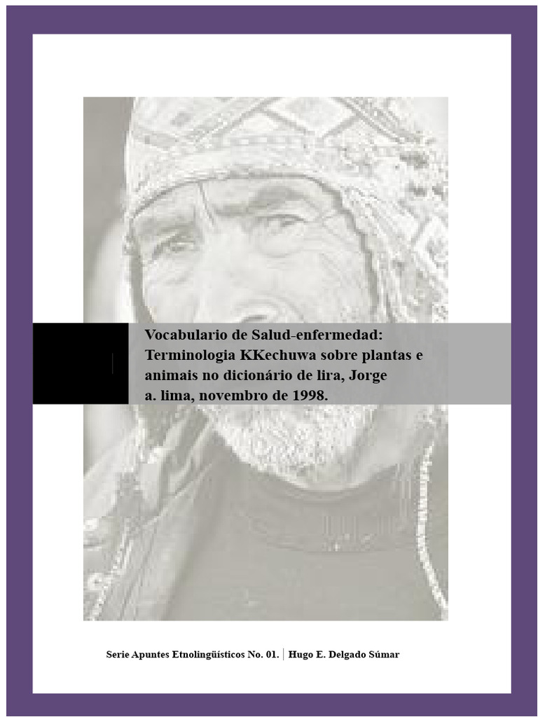 01. Vocabulário Quechua. Rec. Animais e Vegetais. | PDF | Batata | Plantas