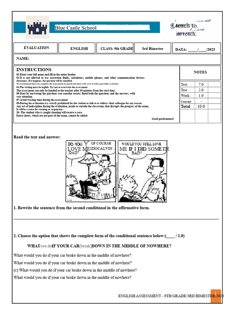 Assessment_English_9A_3B | PDF