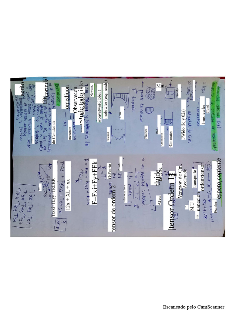 notebook of first partial transport phenomena UMSS first partial | PDF