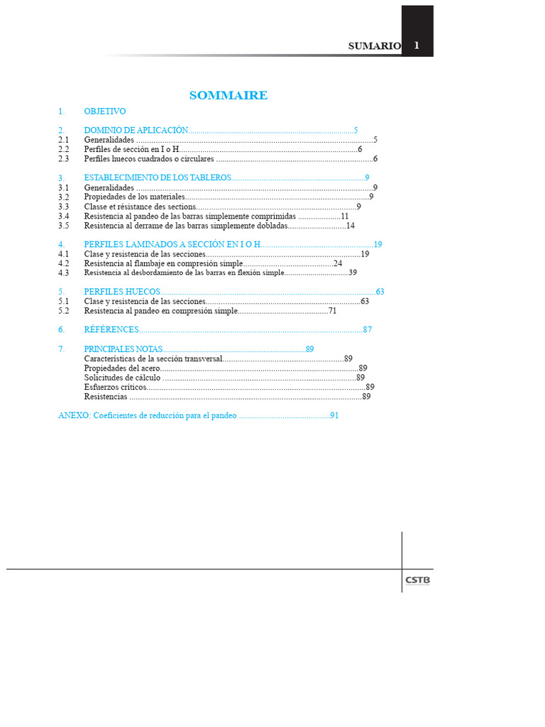 Extr G08-03 Tablas de Perfiles de Resistencia Acero | PDF | Pandeo | Doblar