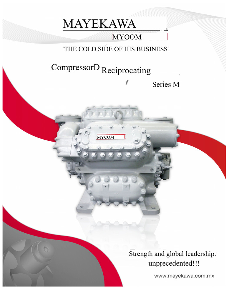Mayekawa Mycom - Series M PDF | PDF | Equipment | Sustainable Technologies