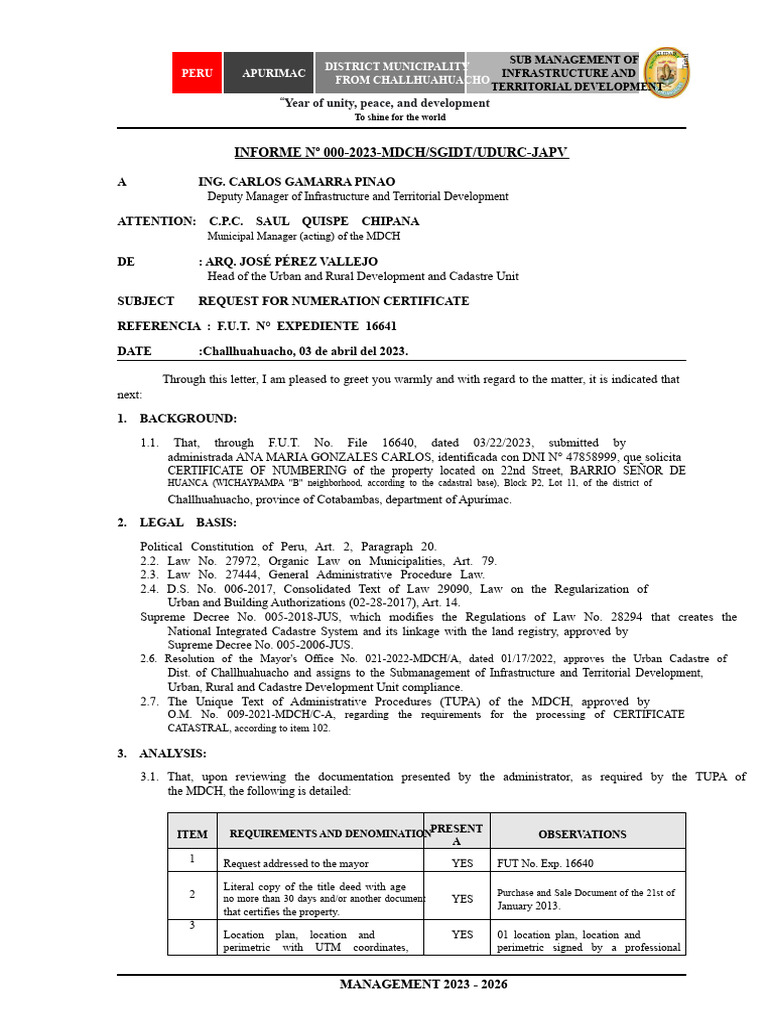 Certificate Report Numbering | PDF