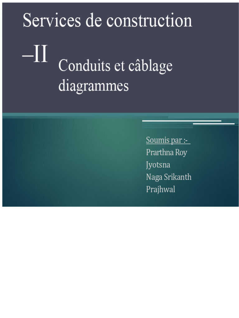 Guide des conduits et câblage électrique | PDF | Tuyau | Métaux