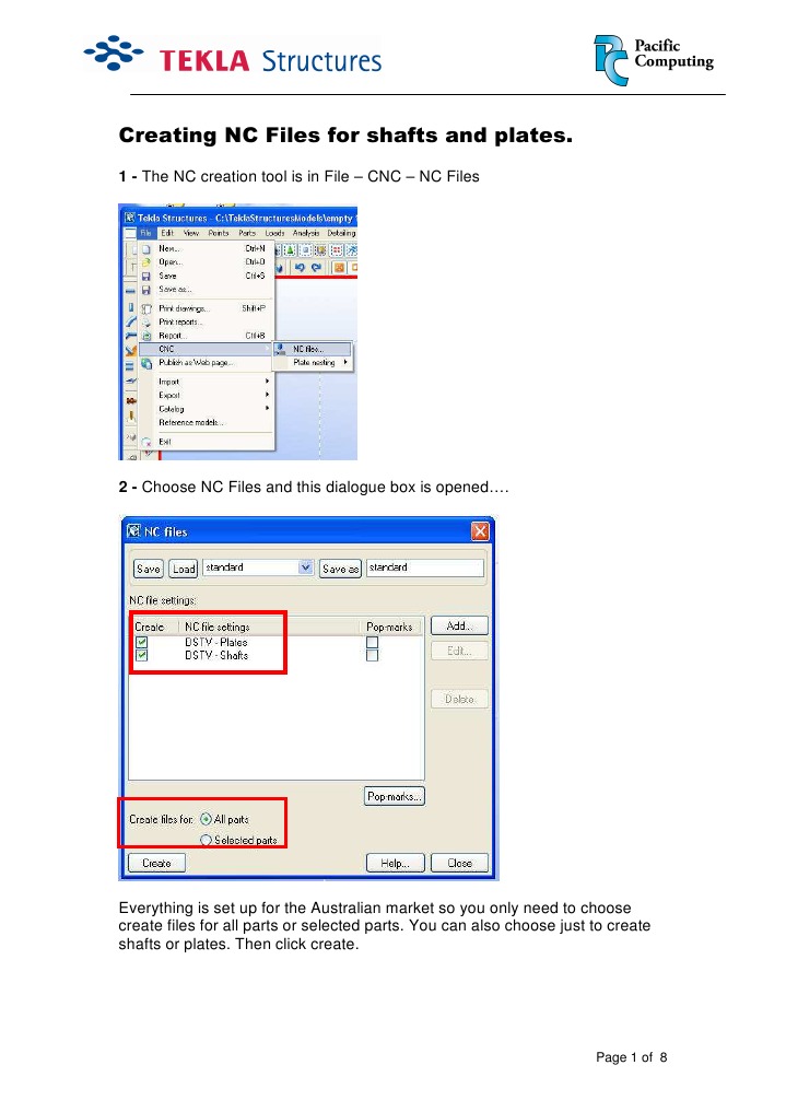 Creating Nc Files | Numerical Control | Computer File