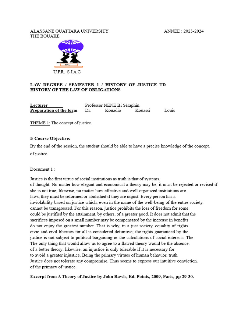 TD-history-l2 | PDF | Justice | Crime & Violence