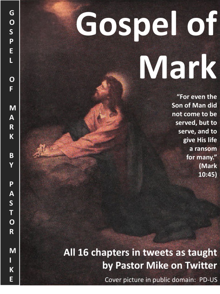Gospel of Mark Twitter Bible Study | PDF | Gospel Of Mark | John The ...